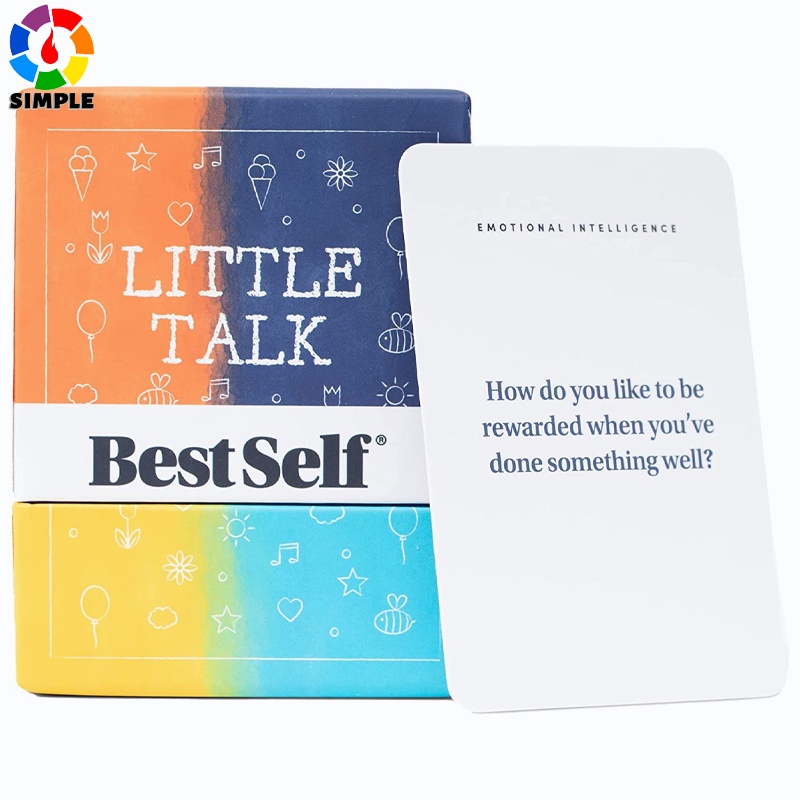 BestSelf Co. Little Talk Deck - Kids Conversation Starter Cards ...