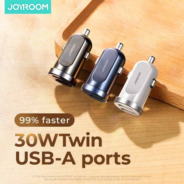 Joyroom C-A08 Car Charger PD+QC. 30W หัวชาร์จรถ รองรับเทคโนโลยีชาร์จ ...