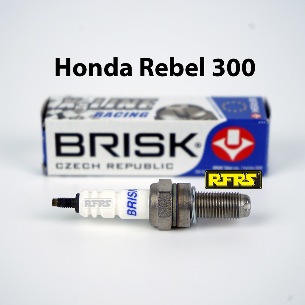 หัวเทียน BRISK X-Line 4 เขี้ยว แกนเงิน Honda Rebel 300 Spark Plug ...