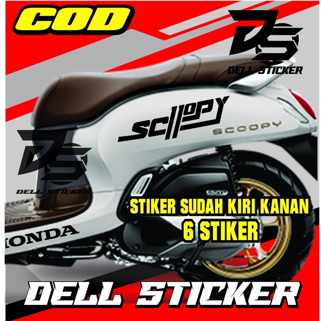 สติกเกอร์ติดรถจักรยานยนต์ Sc110 ปี 2021 | Shopee Thailand