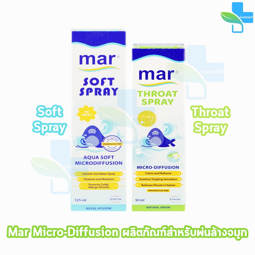 Mar Soft Spray/Throat Spray มาร์ ซอฟท์ สเปรย์/โทรท สเปรย์ สำหรับผู้ใหญ่ ...