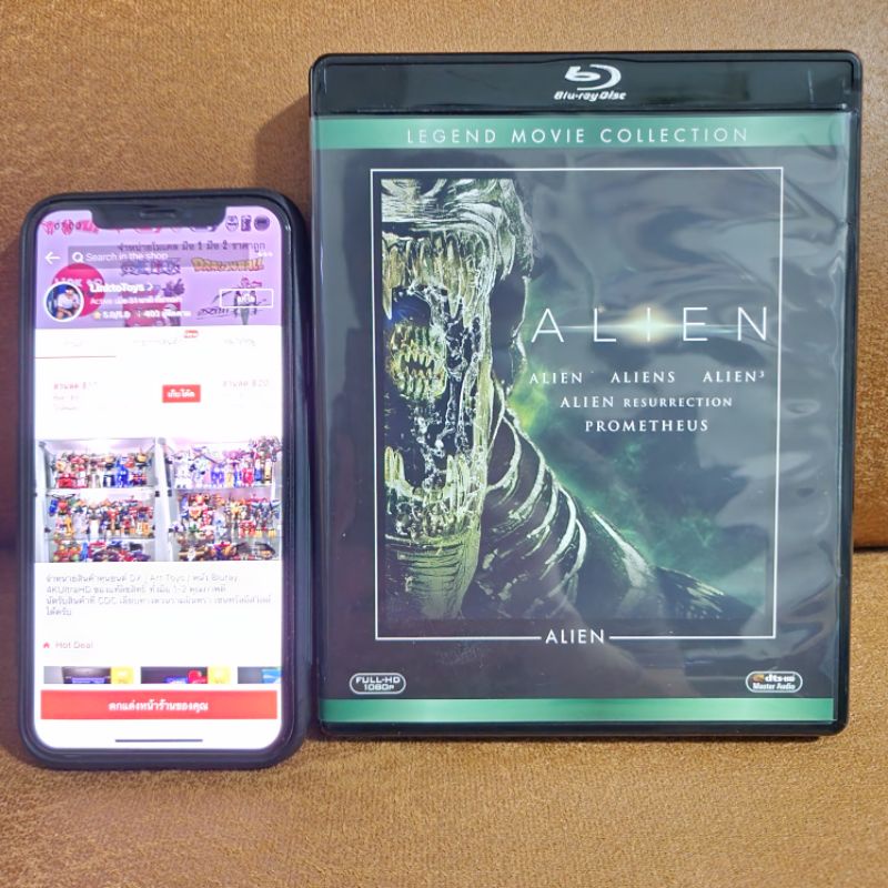 📀💯 Blu-Ray เสียงไทย Alien Legend Movie Collection เอเลี่ยน 5 ภาค ...