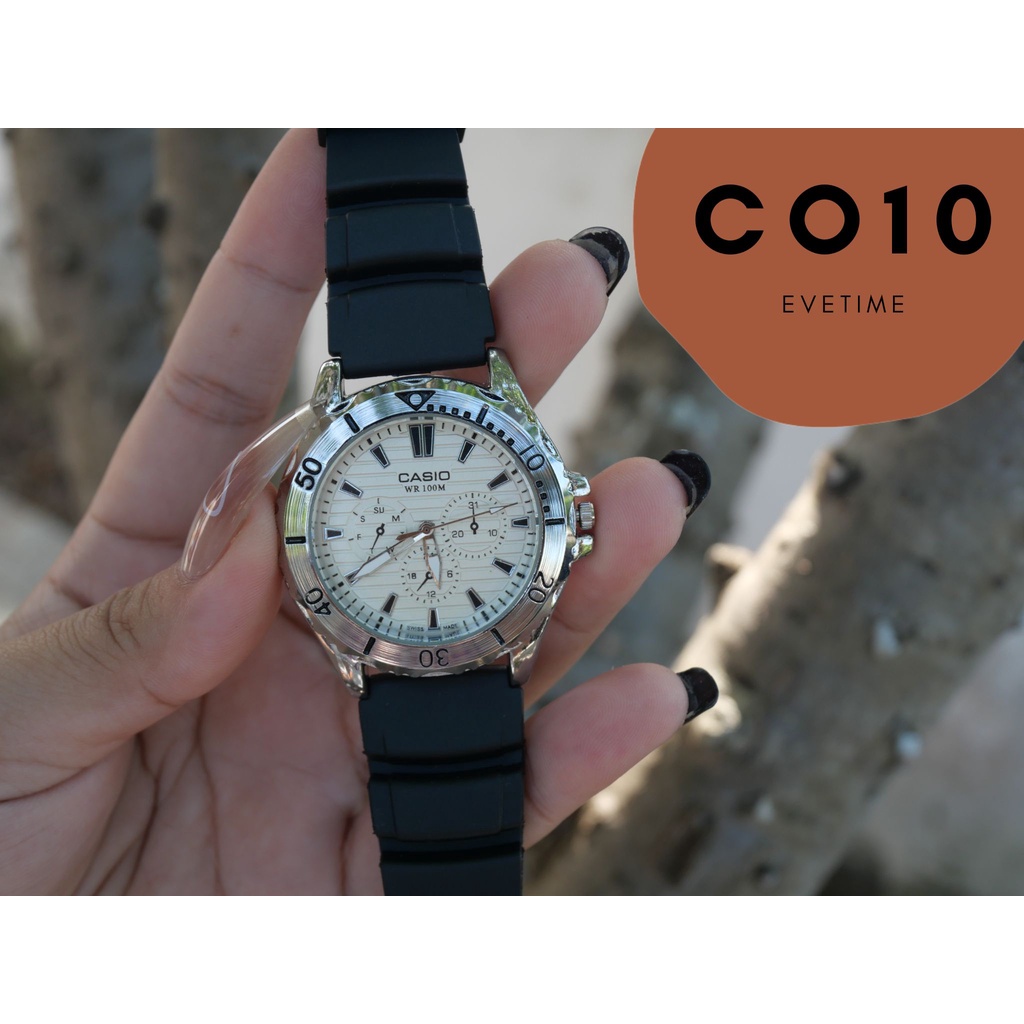 นาฬิกาข้อมือชาย CASIO รุ่น 7376 พร้อมส่ง รหัส CO10 | Shopee Thailand