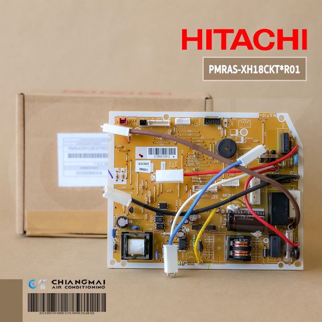 PMRAS-XH18CKT*R01 แผงวงจรแอร์ Hitachi แผงบอร์ดแอร์ฮิตาชิ บอร์ดคอยล์เย็น ...
