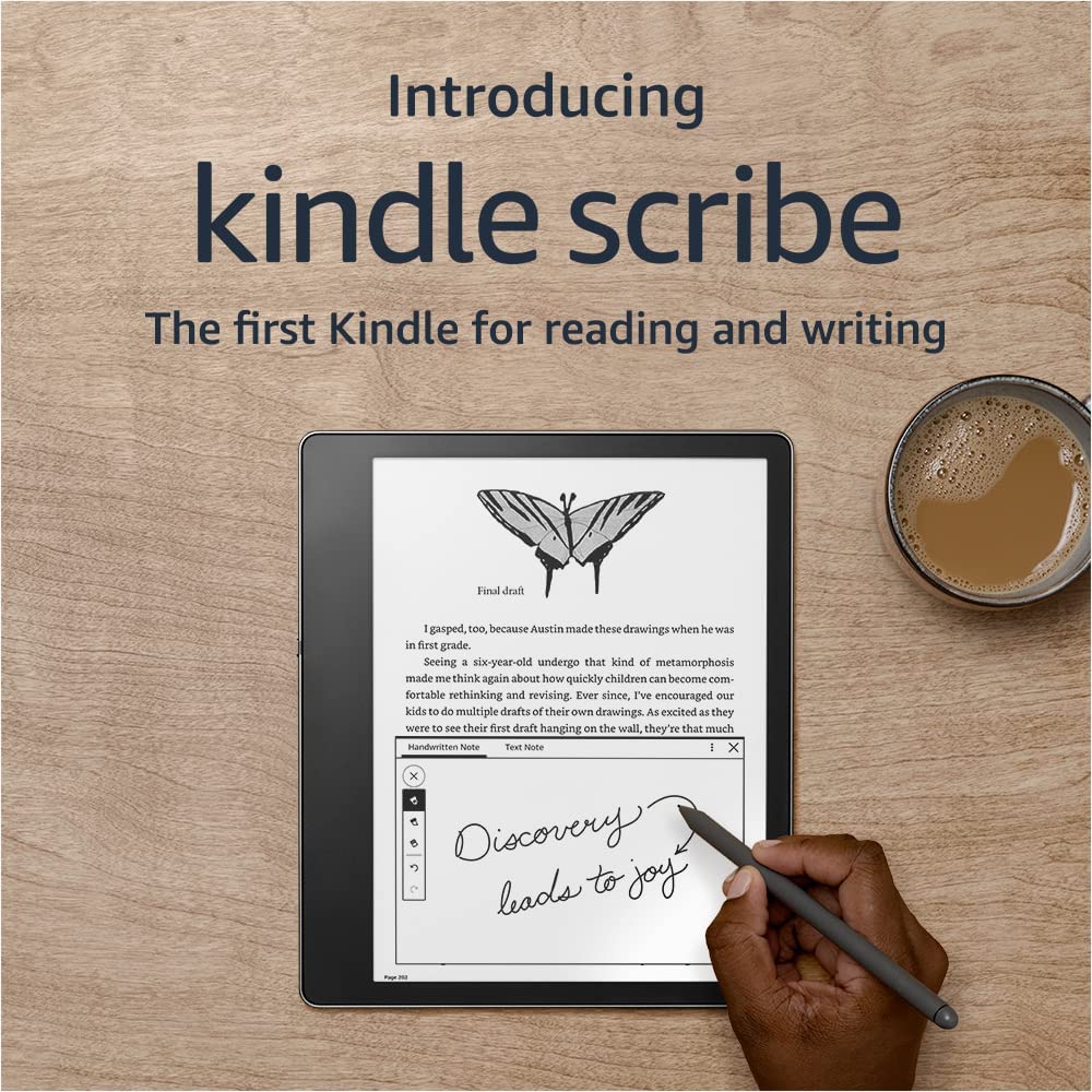Amazon Kindle Scribe (10.2” Screen, 300 ppi) Paperwhite display ...