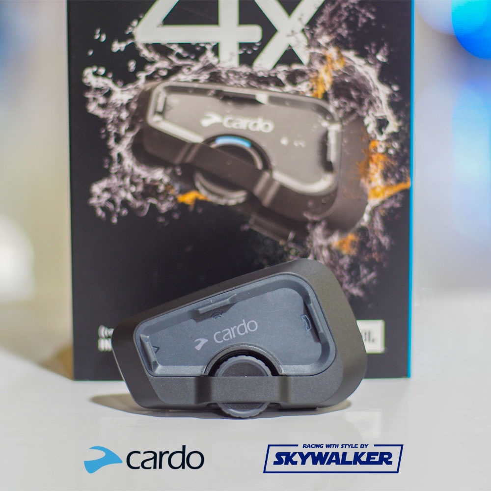 🔥🔥ผ่อน0% นานสูงสุด10เดือน🔥🔥 CARDO BLUETOOTH รุ่น FREECOM 4X - SINGLE ...