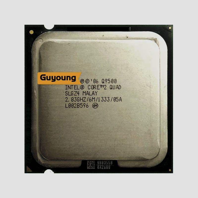 หน่วยประมวลผล CPU Core 2 Quad Q9500 2.8 GHz 6M 95W LGA 775 | Shopee ...