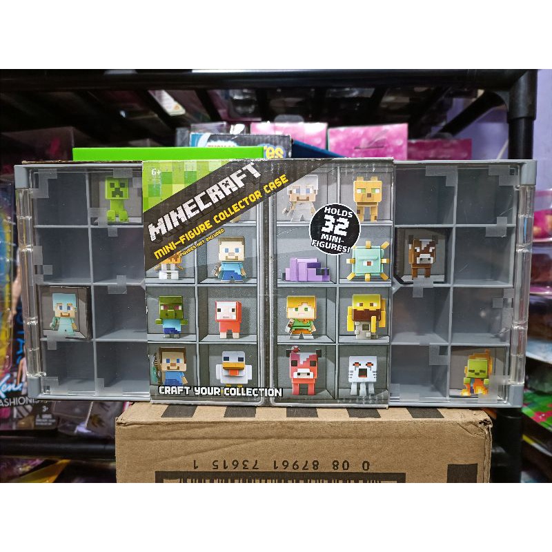 Minecraft Mini-Figure Collection Case กล่องเก็บโมเดลมายคราฟ 32ชิ้น ...