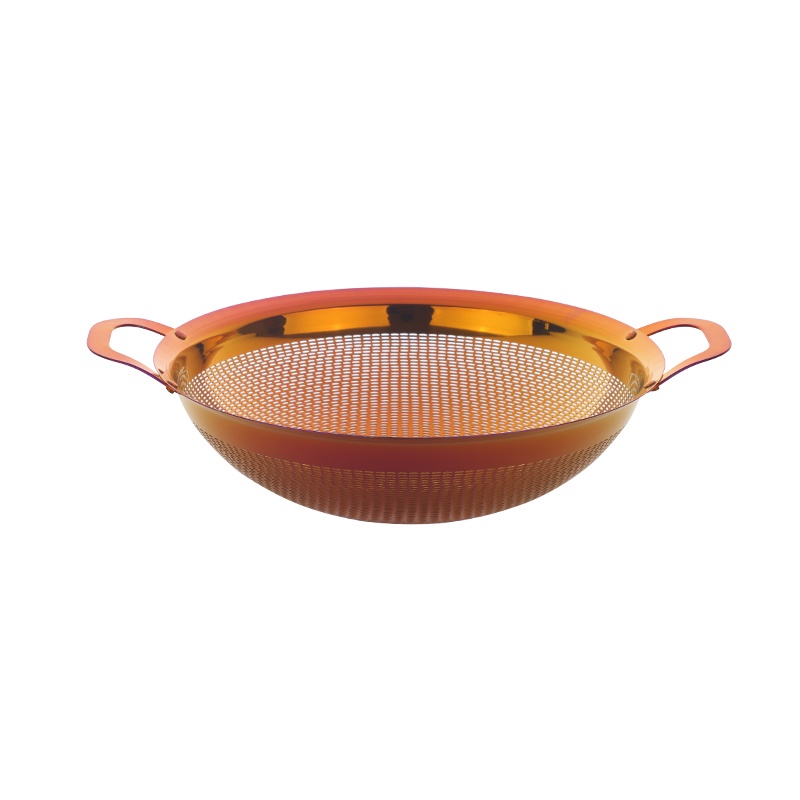 Durable Stainless Steel Fruit Rice Mesh Filter Drain Basket Colander ...