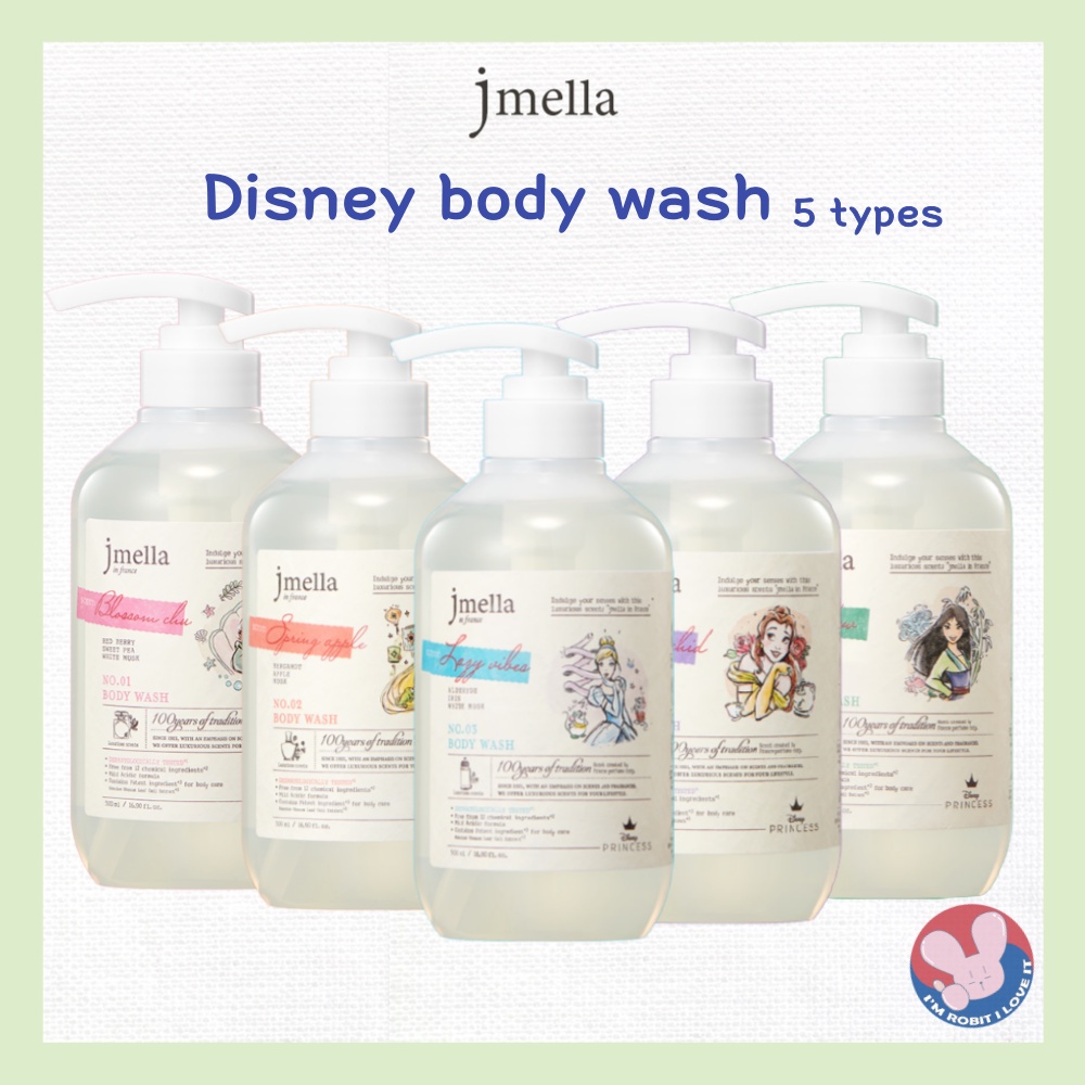 [jmella] Disney Body Wash 500ml jmella / disney / body wash / body wash ...