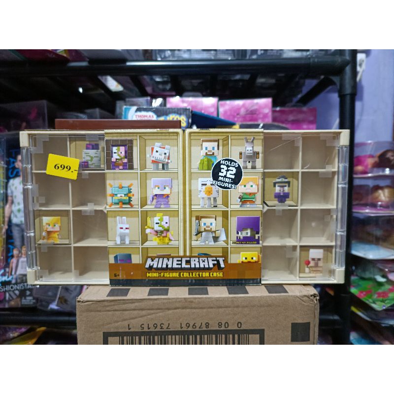 Minecraft Mini-Figure Collection Case กล่องเก็บโมเดลมายคราฟ 32ชิ้นลดจาก ...