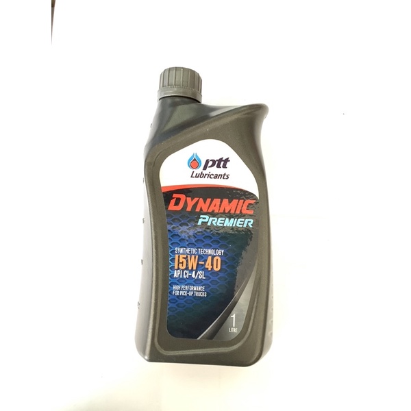 🔥PTT🔥Dynamic Premier 15W-40 API CI-4/SL น้ำมันเครื่องเทคโนโลยี ...