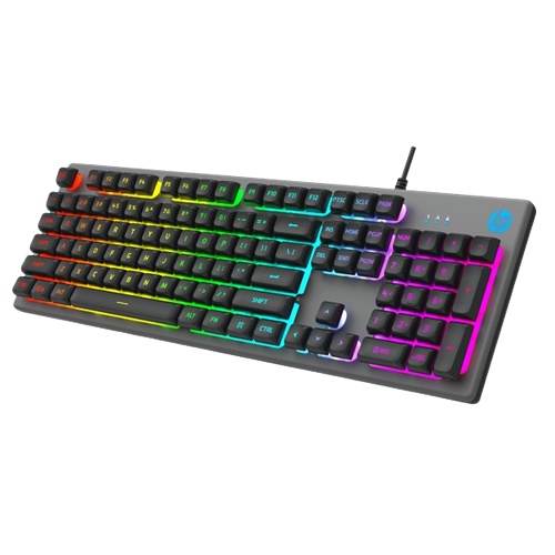 คีย์บอร์ดเกมมิ่ง - HP K500F - Keyboard Membrane Gaming 104 Key | Shopee ...