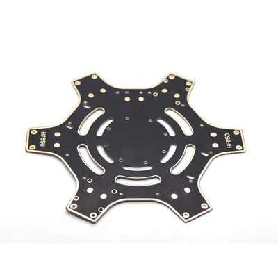แผ่นบอร์ด PCB สีทอง สําหรับโดรนบังคับ UAV F330 F450 F550 S500 S550 1 ...