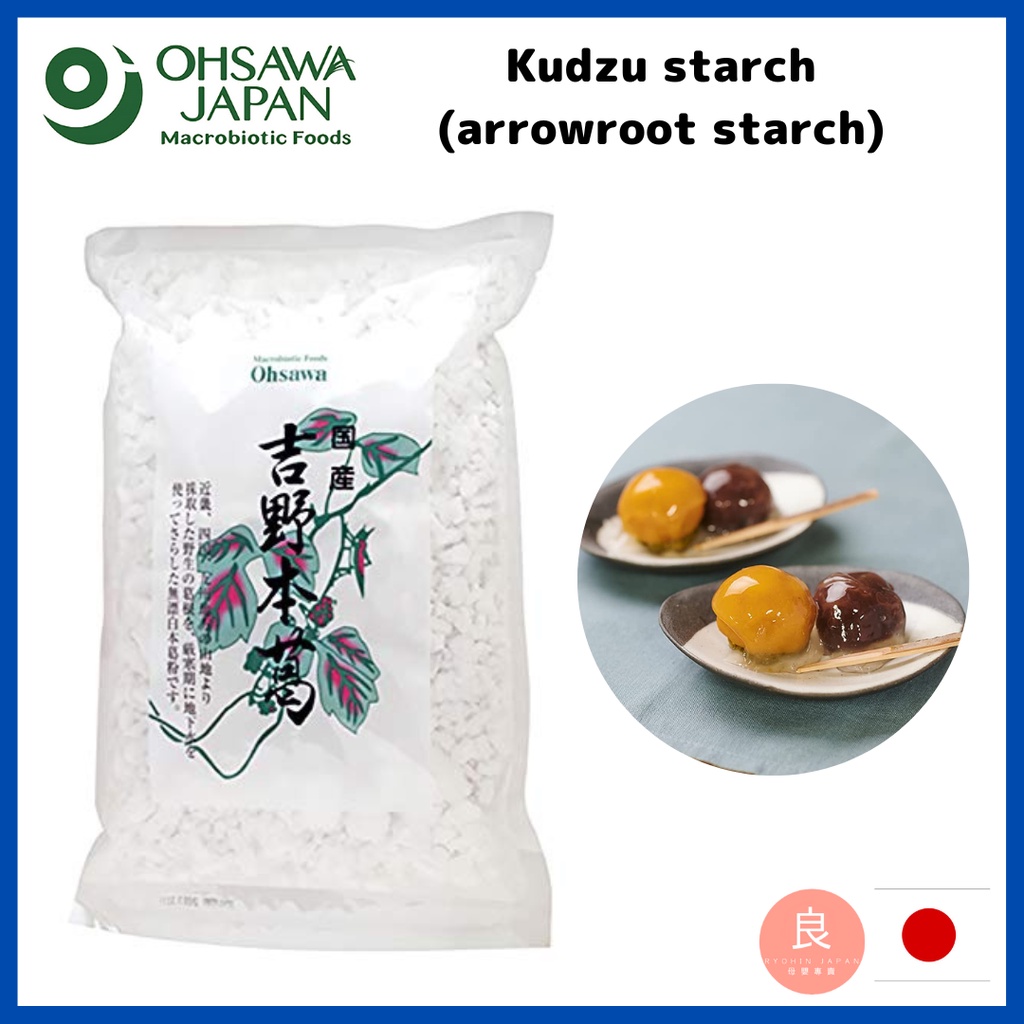 【ส่งตรงจากญี่ปุ่น】Ohsawa Japan Kudzu Starch แป้งลูกศร 150 กรัม Kuzu ...