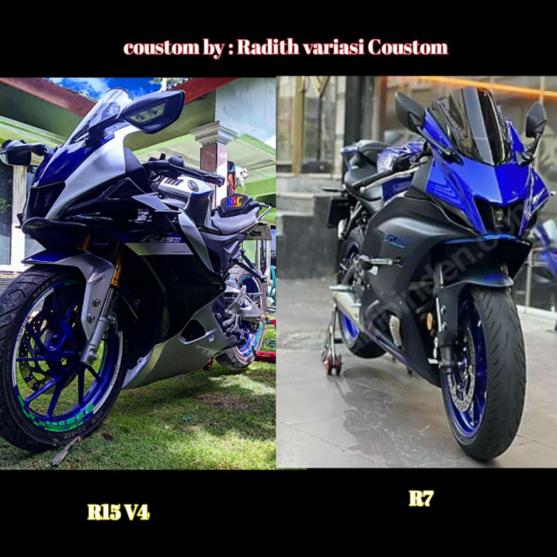 รายการชั้นสไตล์ Yamaha R7 สําหรับ R15 V4 | Shopee Thailand