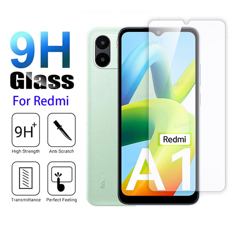 ฟิล์มกระจก ใช้สำหรับ Redmi 14C 14R 13C 12 12C 11A 10A A1 A2 A2+ Note 13 12 12S 11 11S 10 Pro ...