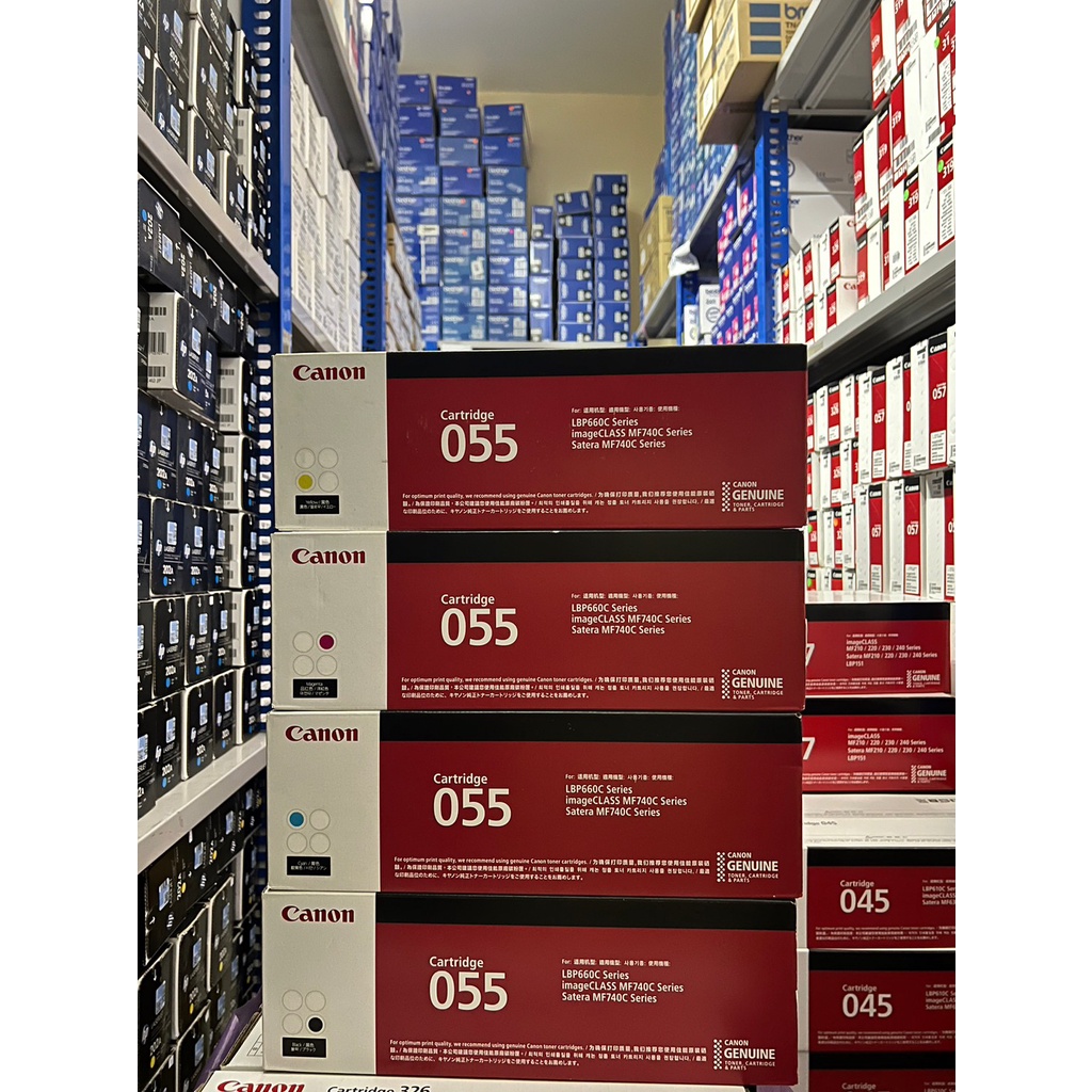 Canon Cartridge-055 BK Black ตลับหมึกโทนเนอร์ สีดำ ของแท้ | Shopee Thailand