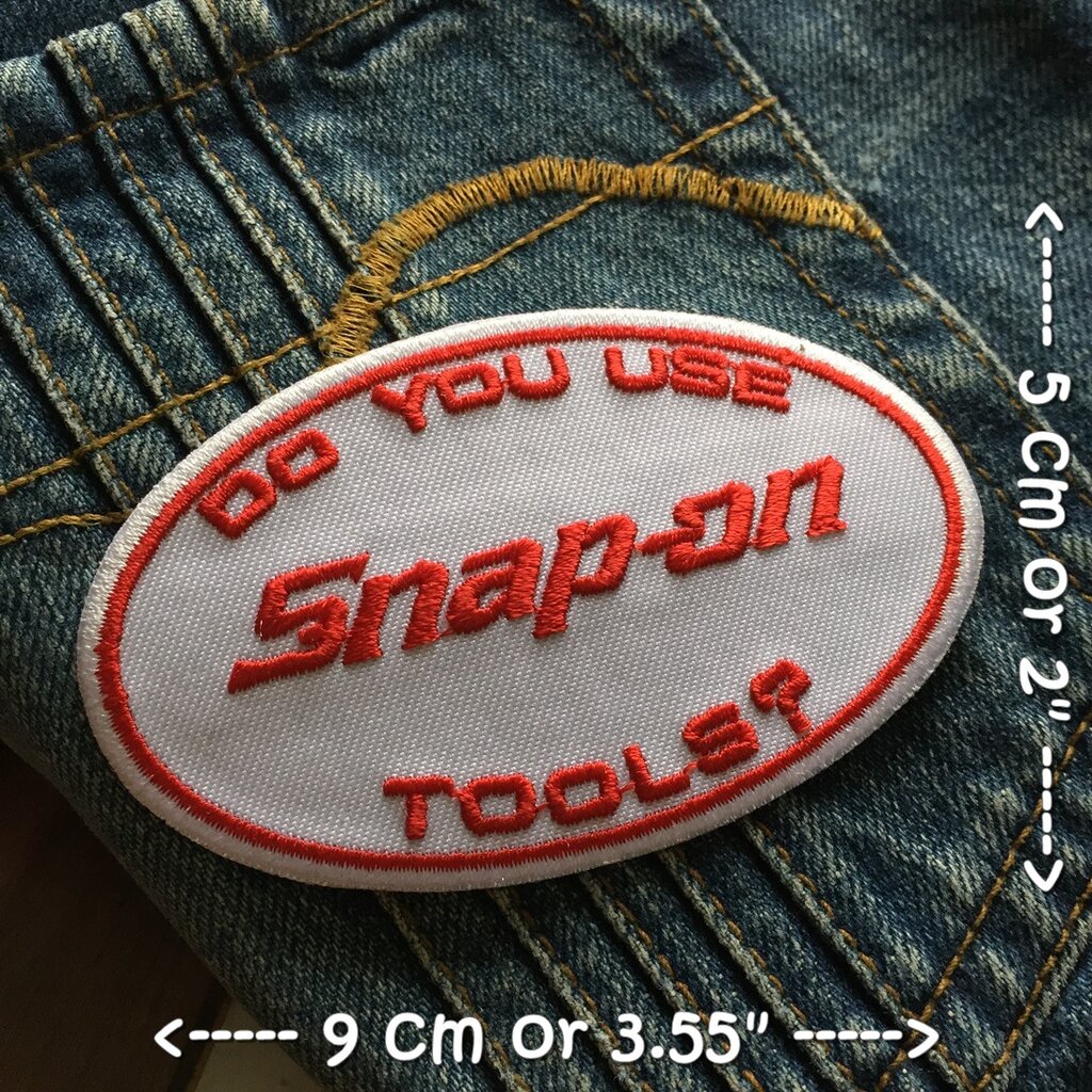 Snap on Tool ตัวรีดติดเสื้อ อาร์มรีด อาร์มปัก ตกแต่งเสื้อผ้า หมวก ...