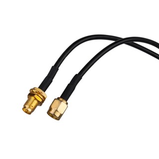 RP-SMA Male to SMA Male RG58 50ohm Coaxial Cable SMA Plug WiFi Antenna Extension Cable Connector ...