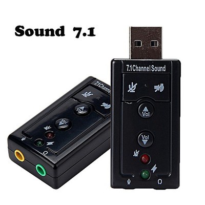 USB 2.0 3D Virtual 12Mbps External 7.1 Channel Audio Sound Card Adapter. | Shopee Thailand