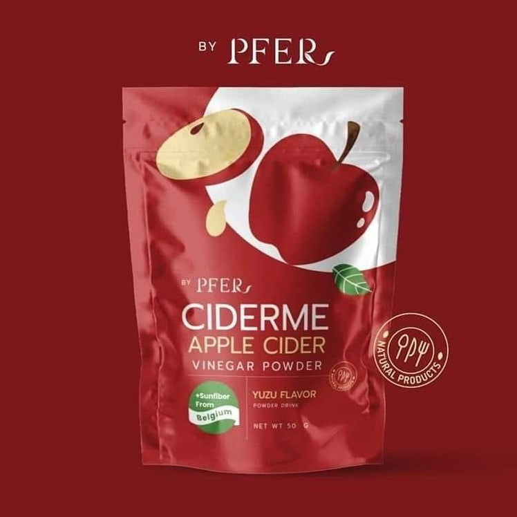 ไซเดอร์มี แอปเปิ้ล ไซเดอร์ PFER Ciderme Apple Cider | Shopee Thailand