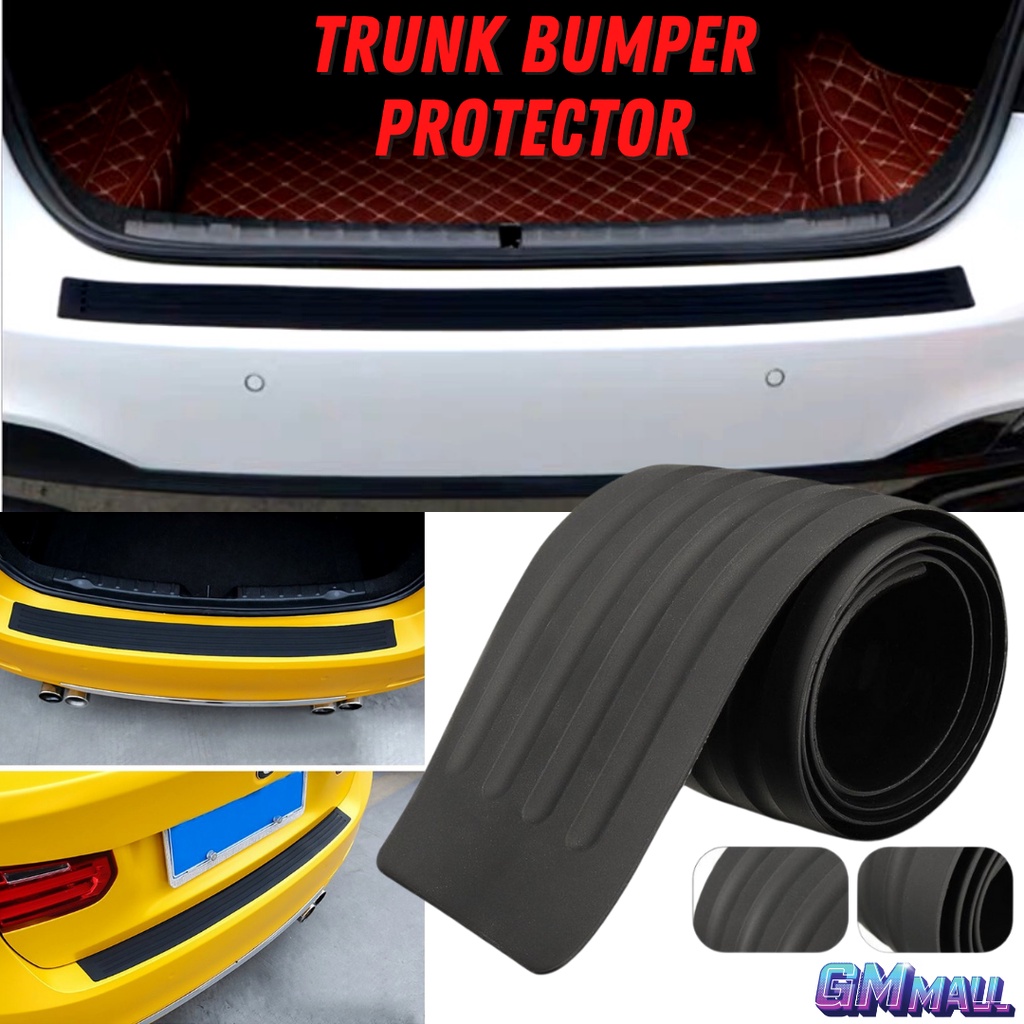รถ TRUNK PROTECTOR MAT Bonnet กันชนประตูขั ้ นตอนยาง Guard ฝาครอบ Pad ...