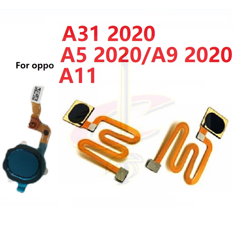 ลายนิ้วมือ แพรปุ่มโฮมสแกนนิ้ว ( Finger ) สําหรับ OPPO A31 A5 A9 2020 ...