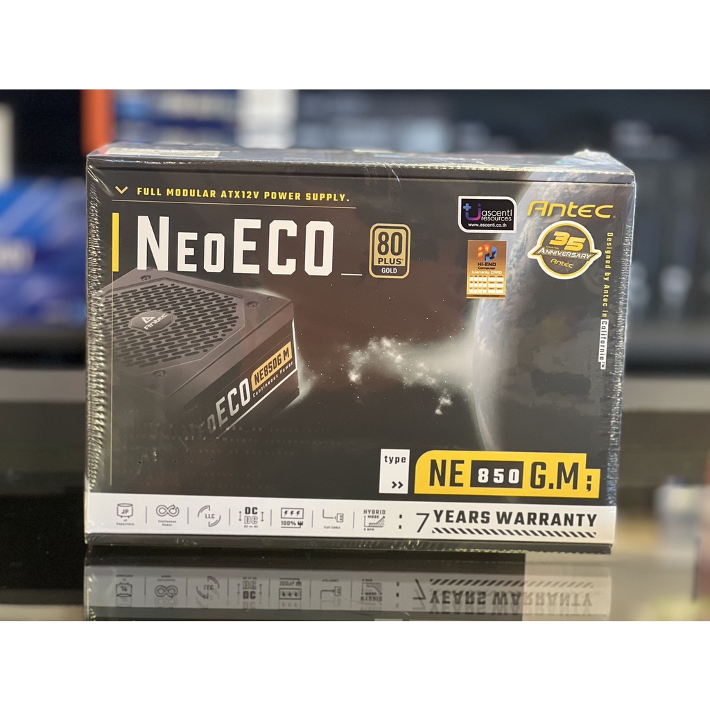 PSU ANTEC NE850G M / NE750G M NEO ECO 850W 80PLUS GOLD WARRANTY 7 YEAR | Shopee Thailand
