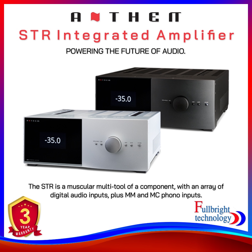 Anthem STR Integrated Amplifier Stereo integrated amplifier with built ...