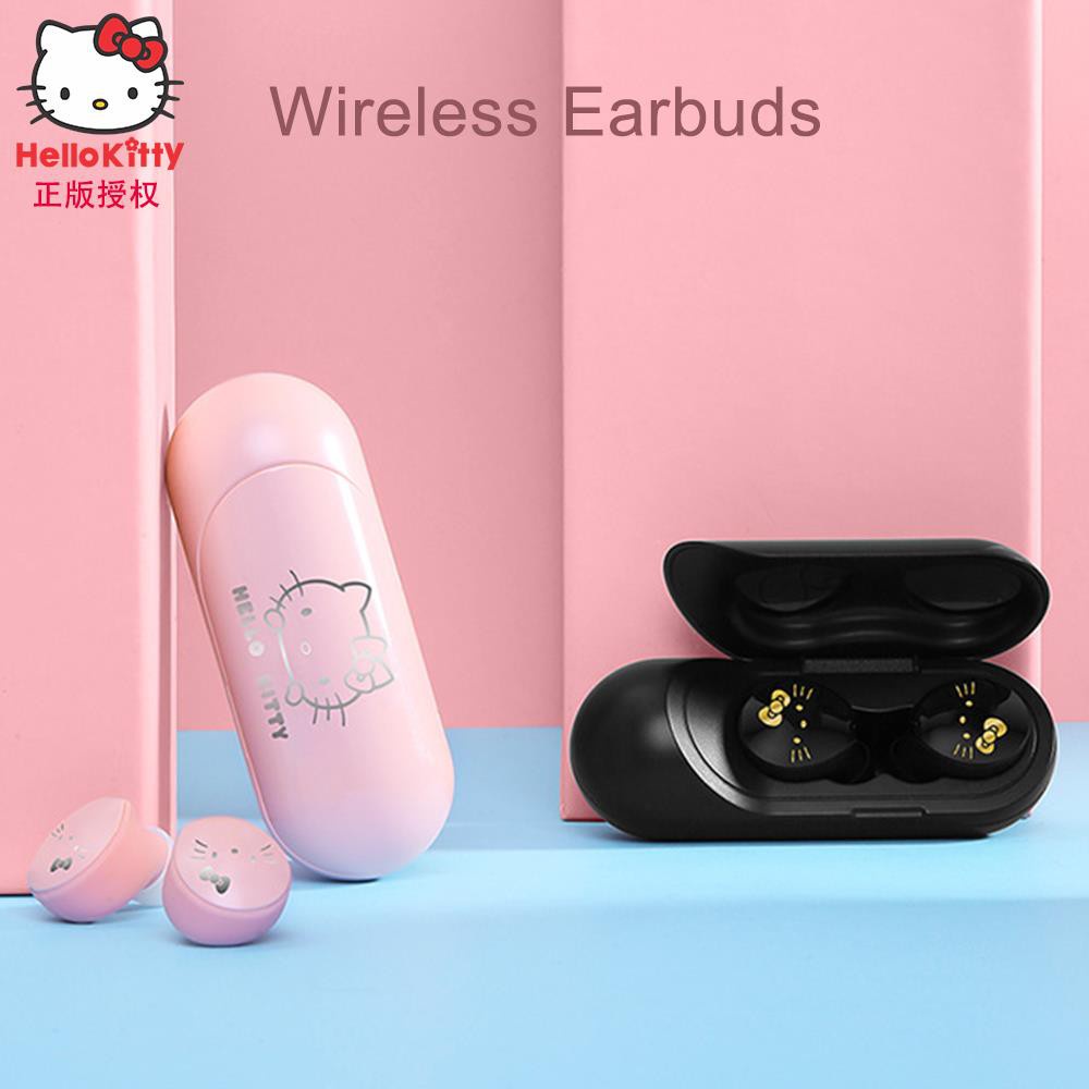 Hello Kitty Wireless Eearbuds Bluetooth headset 5.0 Tws headphone ...
