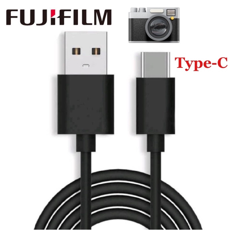 สายชาร์จ USB Type-C สำหรับกล้อง Fuji XA7 X100V XT30 X-T30 XT200 ของใหม่ ...