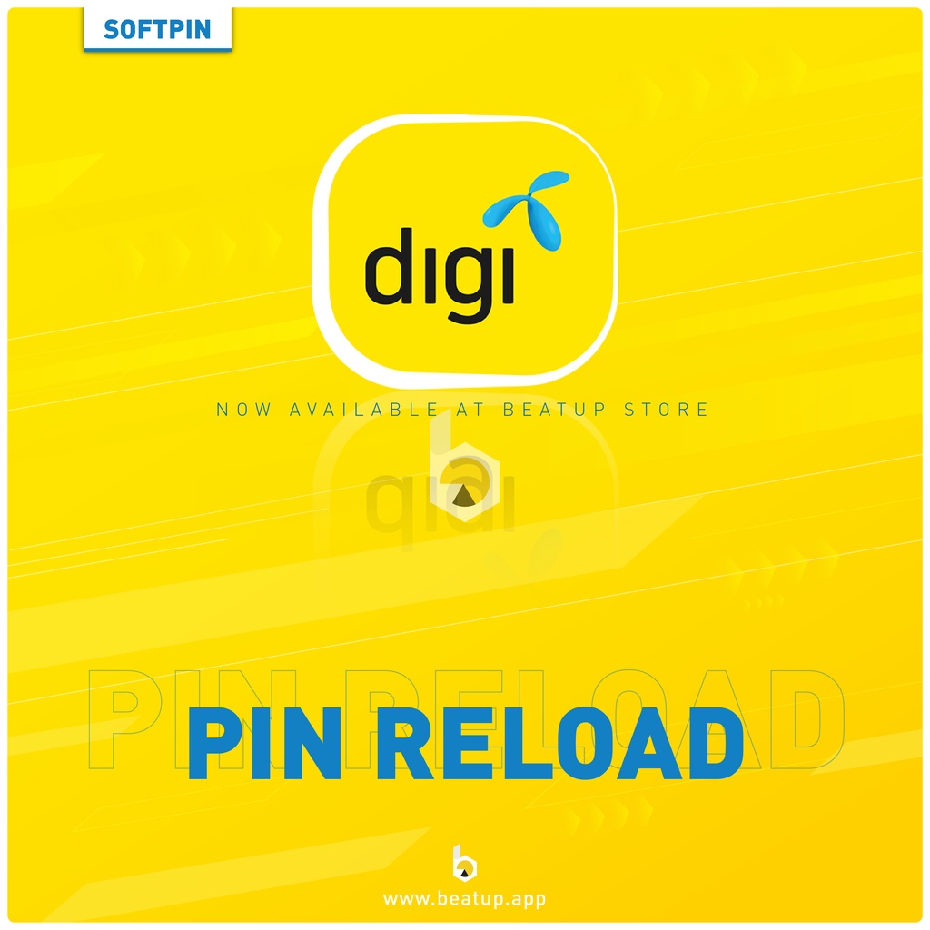 มาเลเซีย Digi Pin Top Up RM5 / RM10 | Shopee Thailand