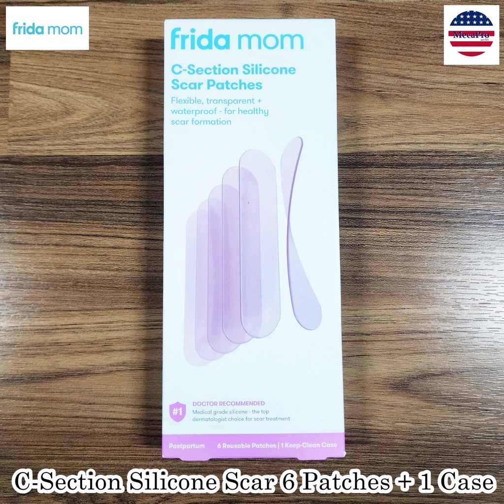 Frida Mom® C-Section Silicone Scar 6 Patches + 1 Case แผ่นแปะปิดรอย ...