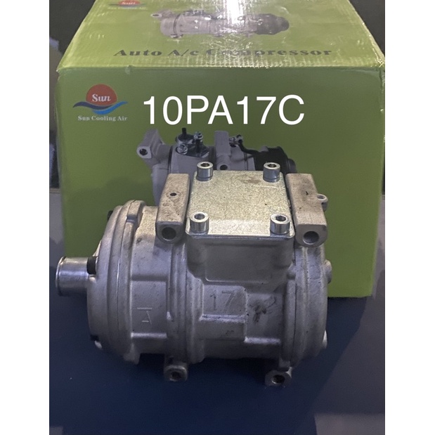 คอมแอร์ รถยนต์ เทียบมีประกัน 10PA17C ไม่มี หน้าคลัช คอมเพรสเซอร์แอร์รถ ...