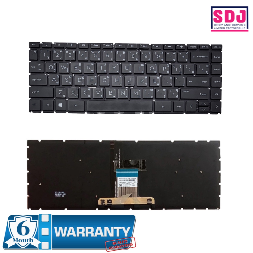 Keyboard คีย์บอร์ด HP Pavilion 14-CK 14-CD 14-BD 14-CB 14-DA 14-CE 14 ...
