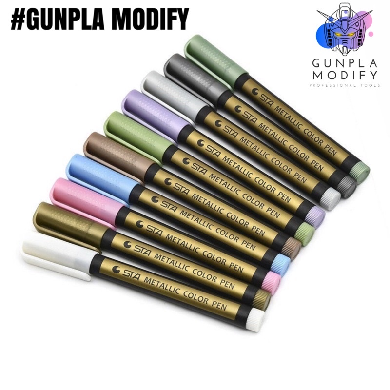 STA Metallic Color Pen ปากกามาร์คเกอร์ สีเมทัลลิค | Shopee Thailand