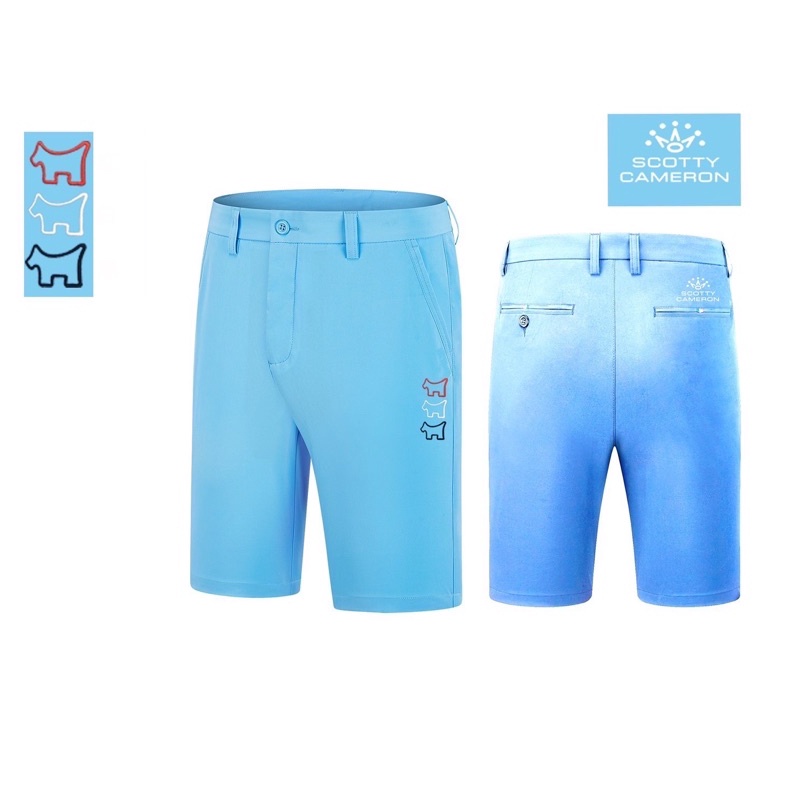 กางเกงกอล์ฟขาสั้น Scotty Cameron Shorts Sports fabric design | Shopee ...
