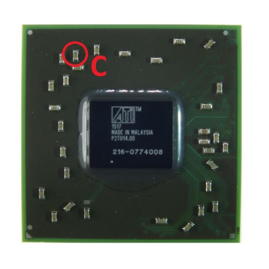 ชิปการ์ดจอ ATI AMD 216-0774008 4008 C ใหม่ | Shopee Thailand