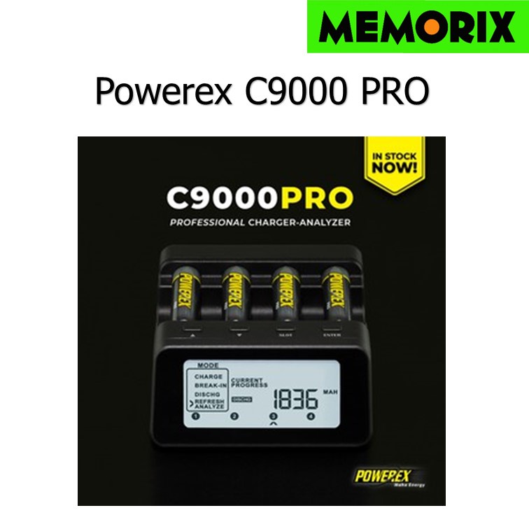 Powerex MH-C9000PRO Battery Charger แท่นชาร์จอัจฉริยะ เครื่องชาร์จเร็ว ...