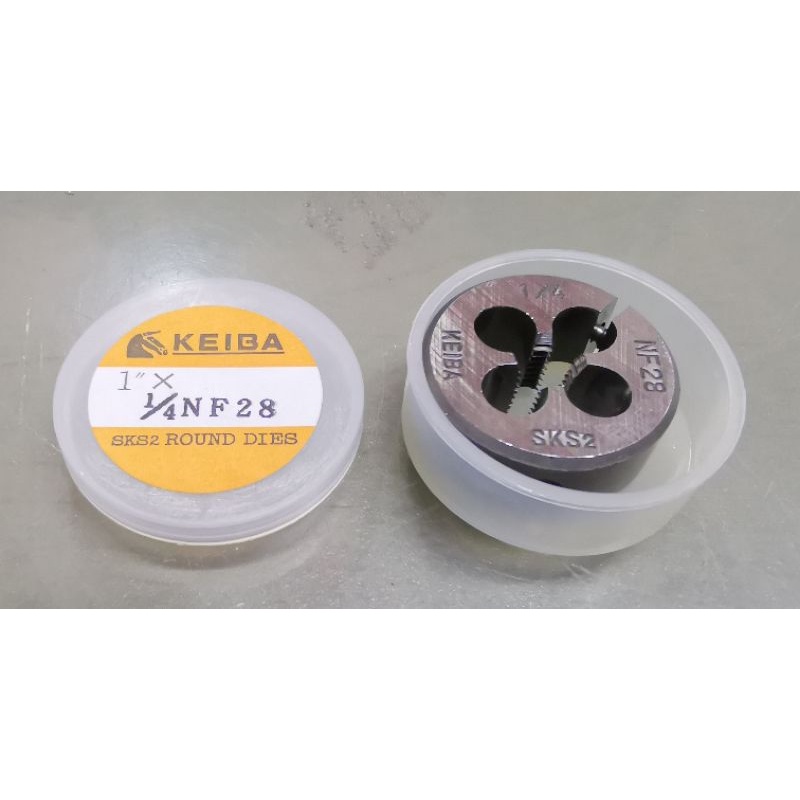 KEIBA KE-1003002 ลูกต๊าปกลม 1/4" NF เกลียว 28 วง1" ลูกต๊าป 1/4"X28 UNF 1/4NF28 | Shopee Thailand