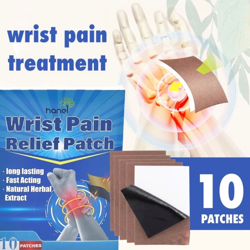 Wrist Pain Relief Patch แผ่นแปะสมุนไพรแก้ปวดข้อมืออักเสบ | Shopee Thailand