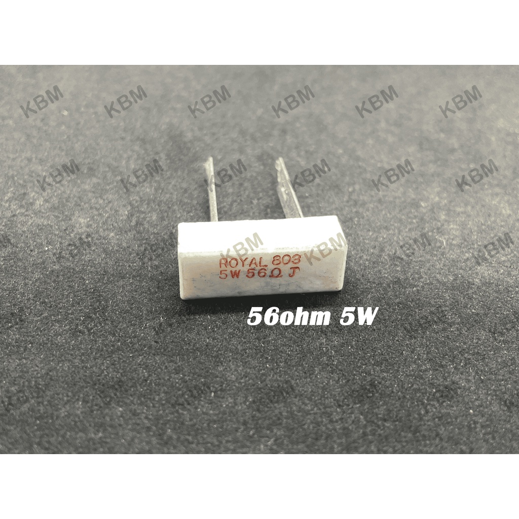 Resistor ตัวต้านทาน 56ohm 0.25W 0.5W 1W 2W 3W 5W 10W | Shopee Thailand