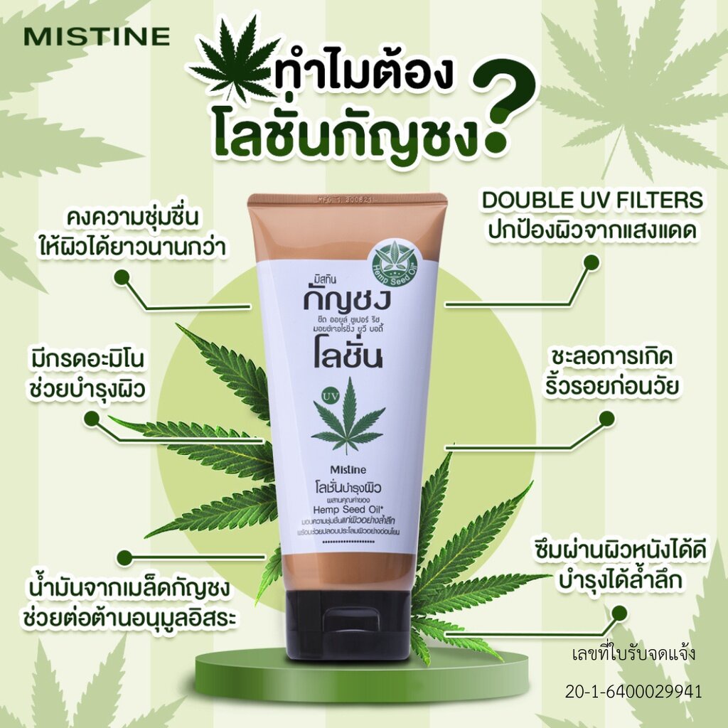 มิสทิน โลชั่นบำรุงผิว 150มล Mistine Super Rich Moisturizing UV Body ...
