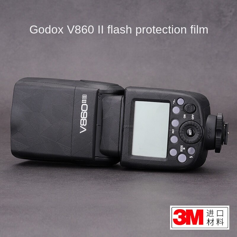สติกเกอร์ฟิล์มกันรอย ผิวด้าน ลายพราง 3M สําหรับ GODOX V860 Ii | Shopee ...