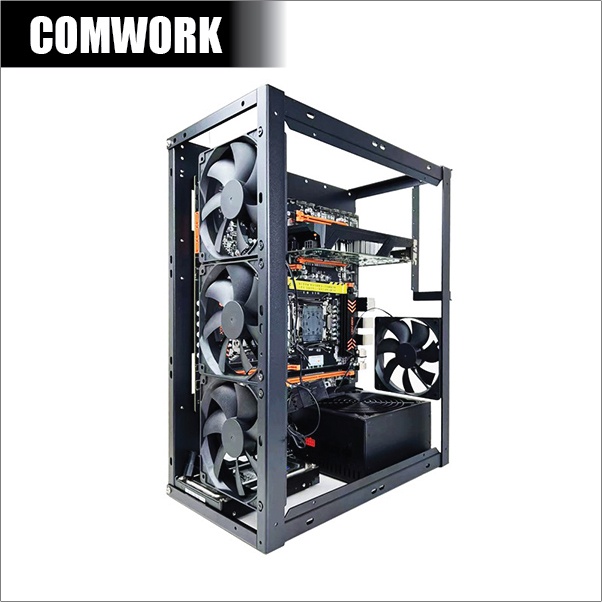 เคส โครง เปิด เปลือย 3D E-ATX ATX M-ATX CASE COMPUTER WORKSTATION SERVER COMWORK | Shopee Thailand