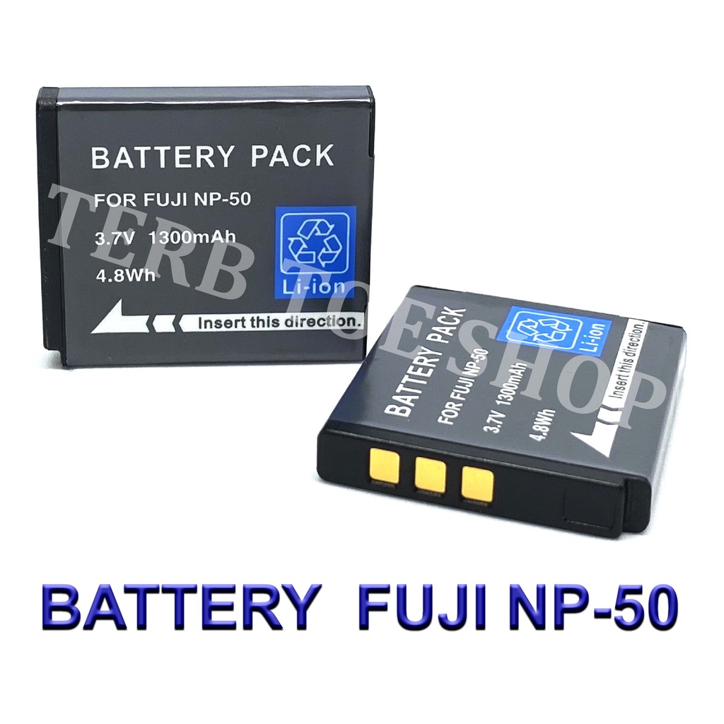 (PACK2)FNP-50 / NP-50 / FNP50 / NP50 Camera Battery For Fujifilm X10 ...
