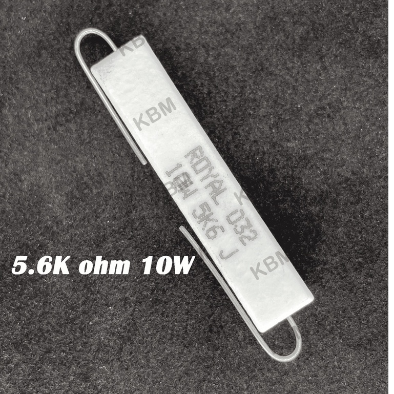 Resistor ตัวต้านทาน 5.6K ohm 0.25W 0.5W 1W 2W 5W 10W | Shopee Thailand
