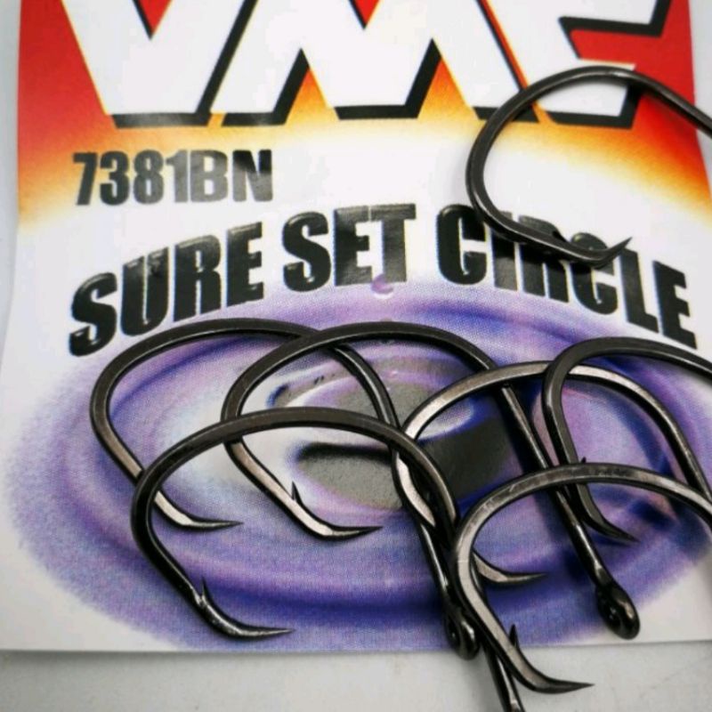 ตัวเบ็ดเซอร์เคิลฮูก วีเอ็มซี รหัส 7381 ผลิตฝรั่งเศส VMC CIRCLE HOOK 7381 | Shopee Thailand