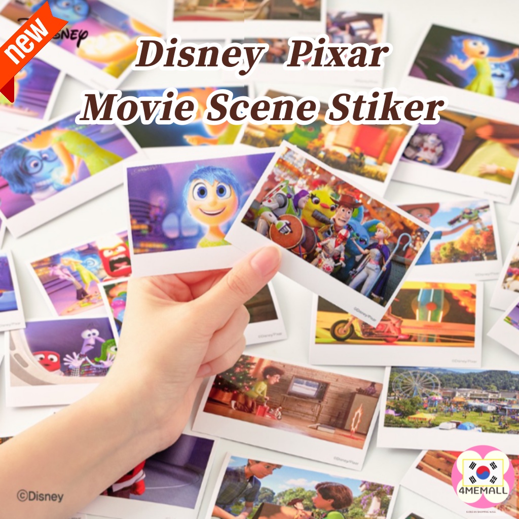[DAISO Korea] Disney Pixar Toy Story, Inside Out movie scene sticker ...